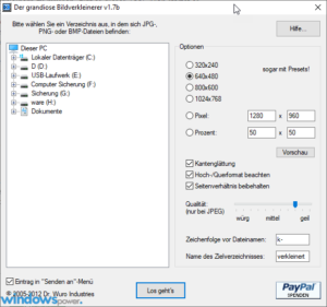 Fotos verkleinern mit Windows 10 - so geht's