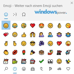 emojis-windows-10 - Windows 11 Tipps Tricks Anleitungen Optimierung Tutorials