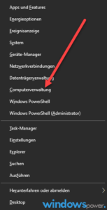 Computerverwaltung bei Windows 10 starten - alle Möglichkeiten