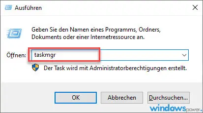 Task-Manager starten in Windows 10 – 7 Möglichkeiten