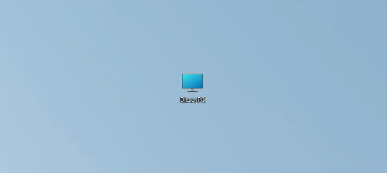 Windows 11: Bezeichnung "Dieser PC" umbenennen